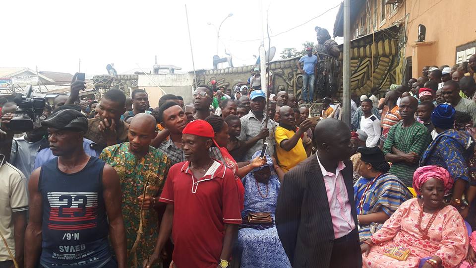 PHOTO NEWS FROM AKURE: Ugogo Masquerade on display as the Palace of ...