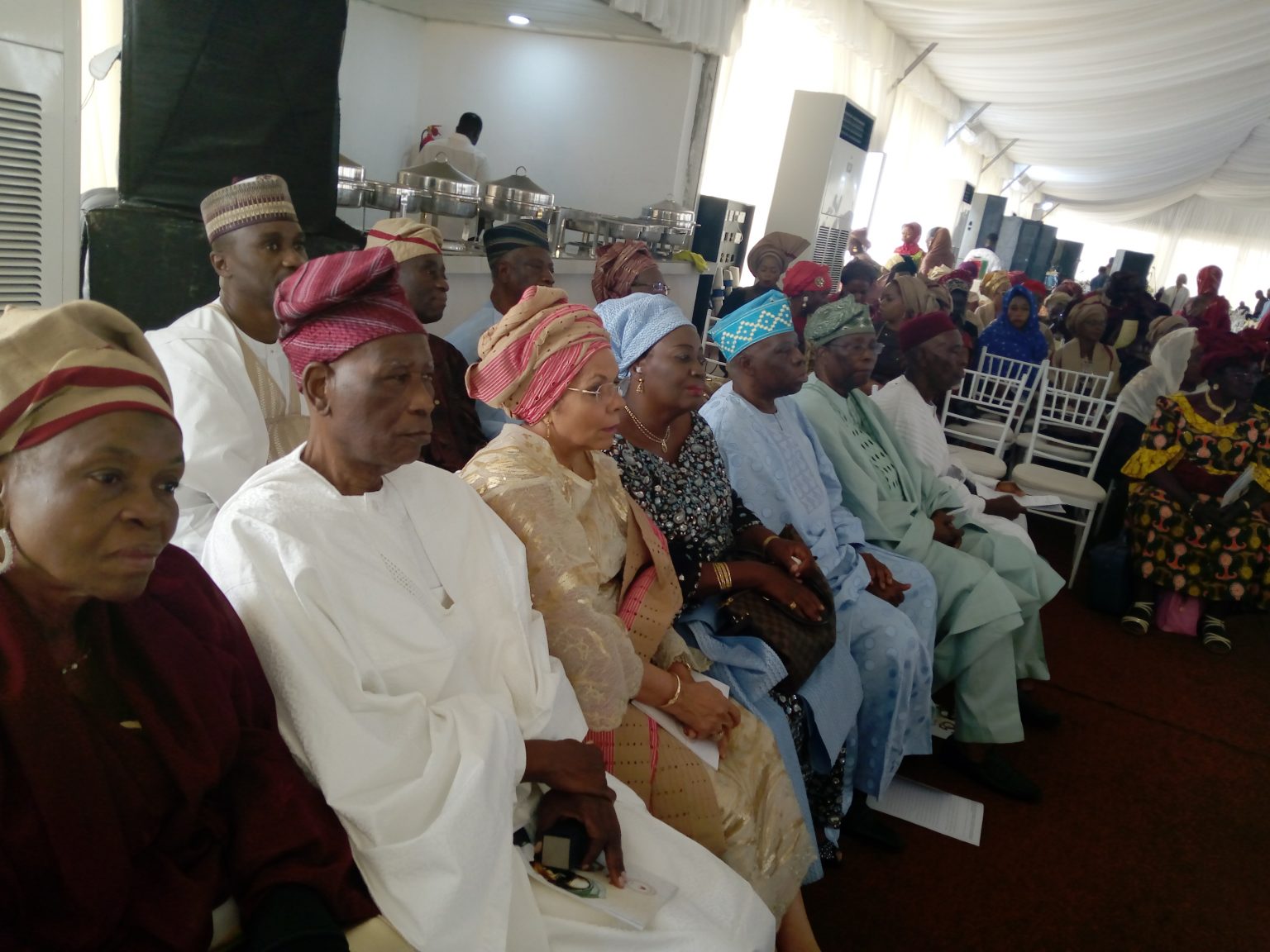 PHOTOS: Faces at 50th Fidau of late Islamic Cleric, Broadcaster ...