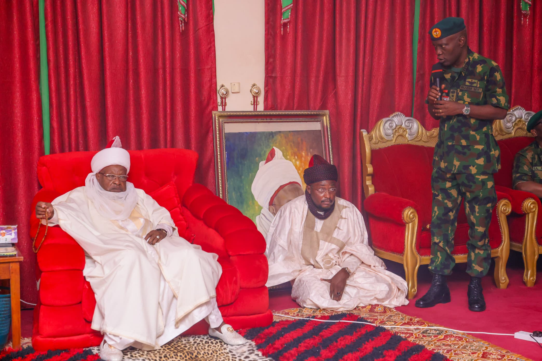 {PHOTOS} Army Chief, Lagbaja, in Katsina on tour of 17 Brigade to boost ...