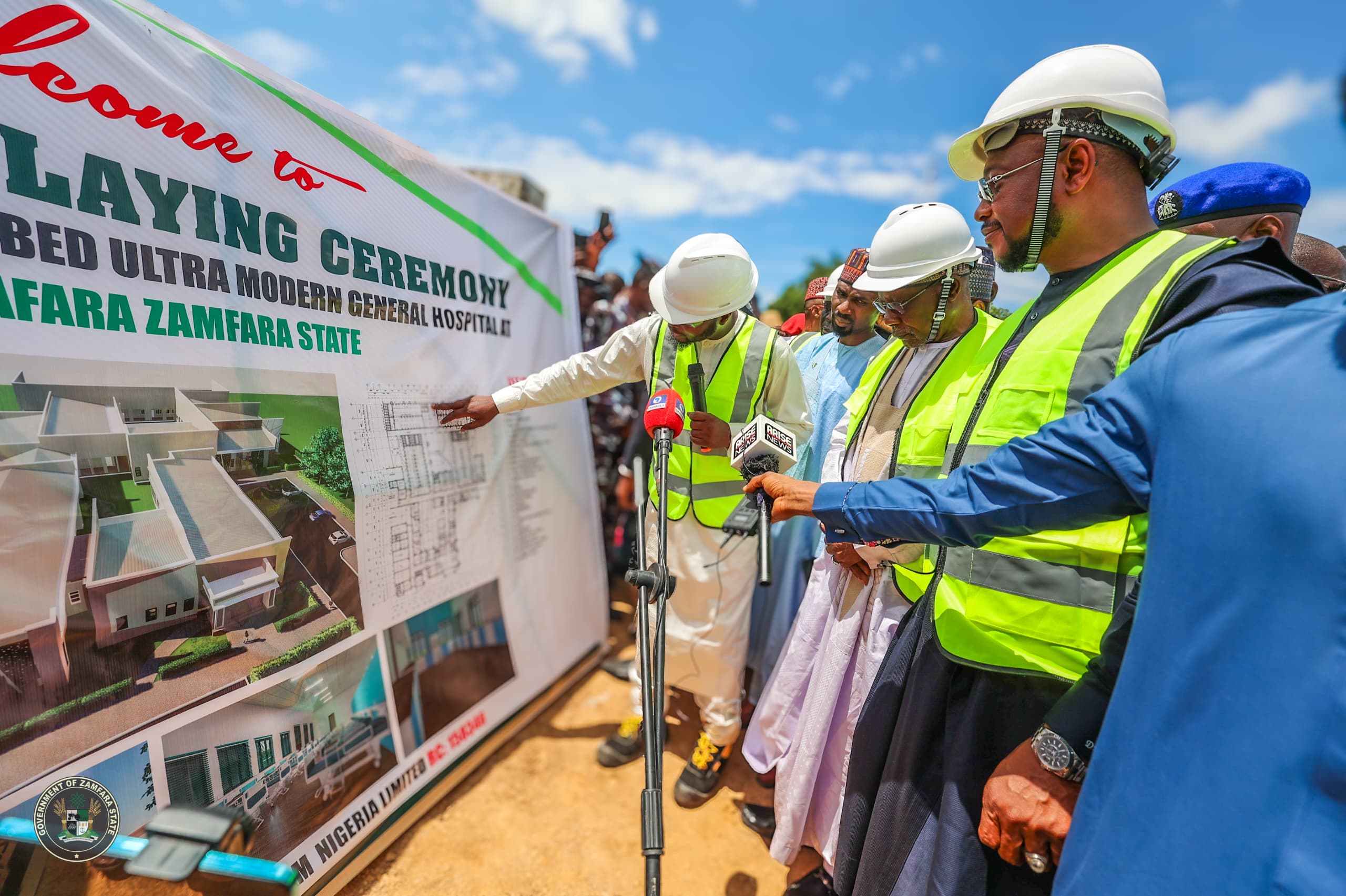 Gov Lawal flags off construction of 200-bed capacity Talata Mafara ...