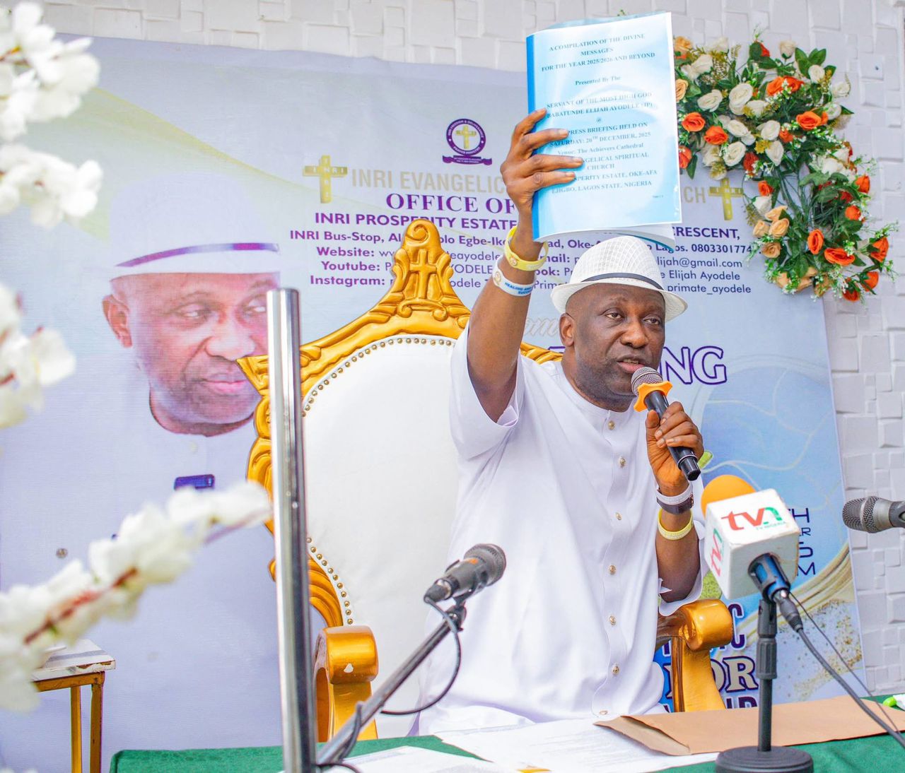 Primate Ayodele releases 2026 prophecies, says Tinubu to sack ministers ...
